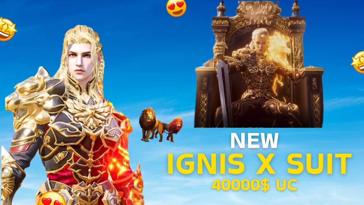 IGNIS X SUIT LUCKY SPIN OPENING 40000$ | PUBG MOBILE | xUnSync - YouTube