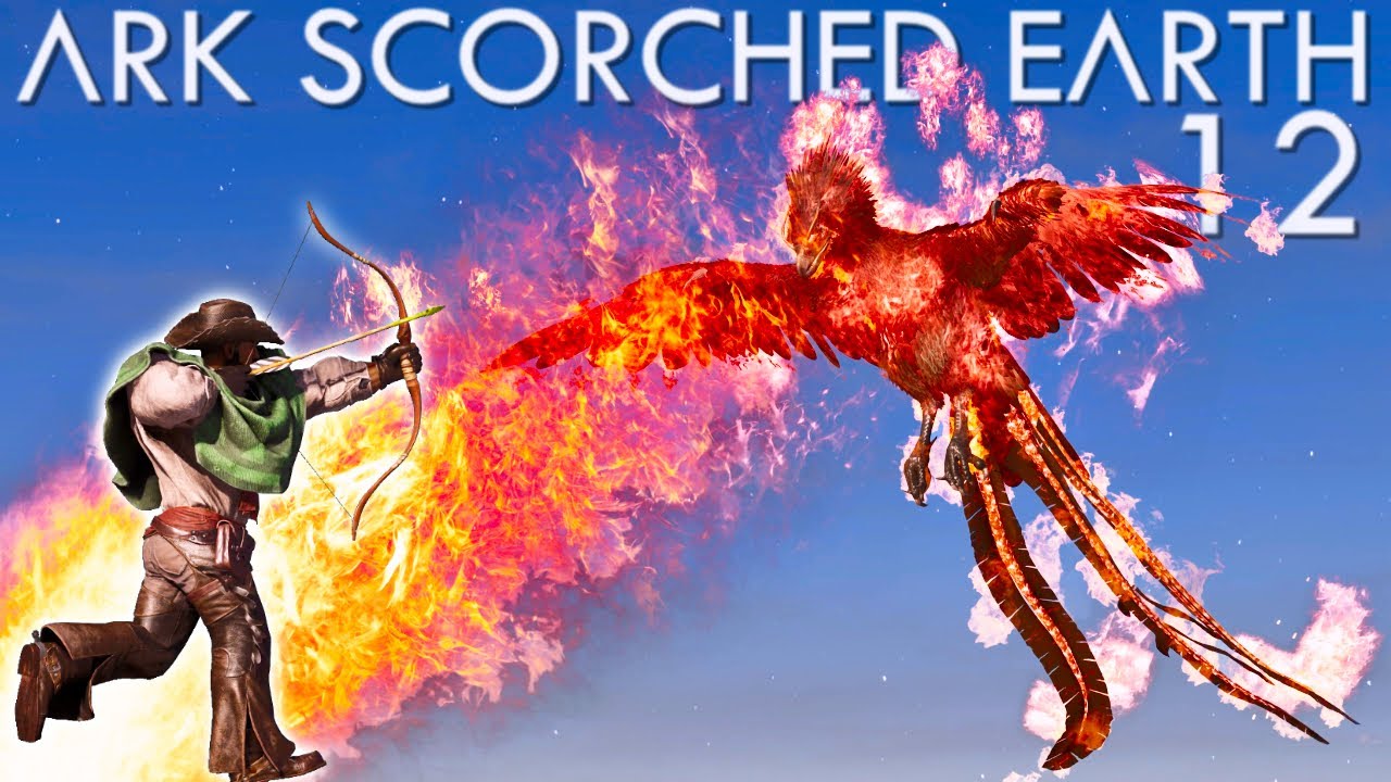 Let's Go! Legendary Phoenix Taming on Ark Scorched Earth Ascended E12 ...