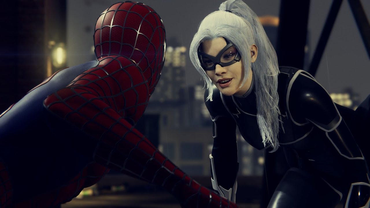 Marvel Spider-Man DLS Black Cat/Часть 1 - YouTube