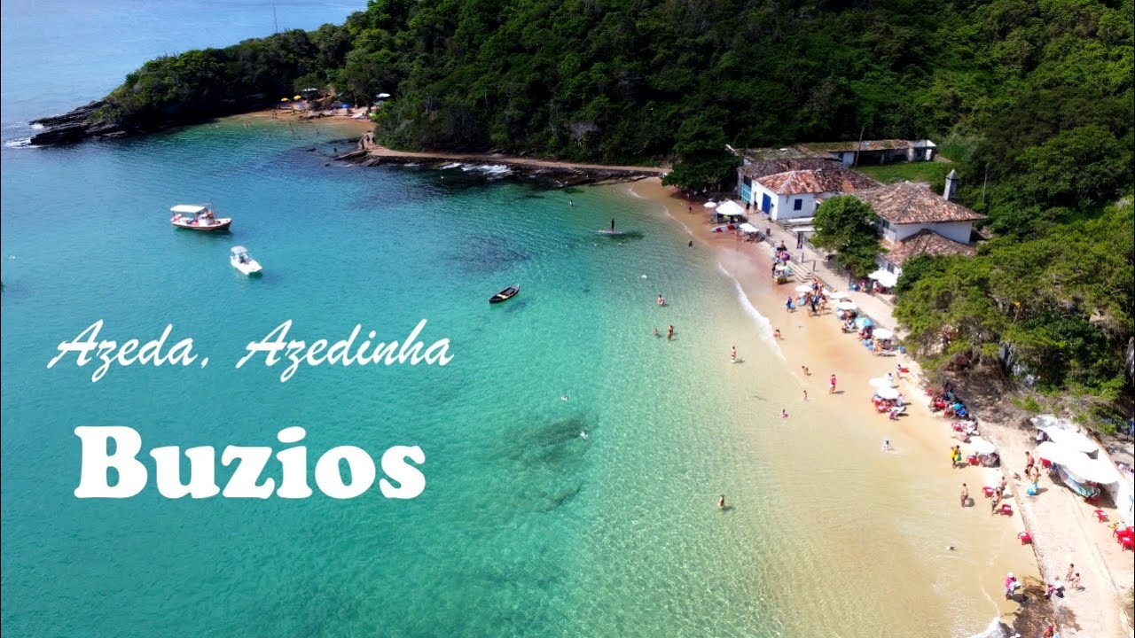 Walking and exploring Azeda, Azedinha beaches in Buzios RJ 2021 ...