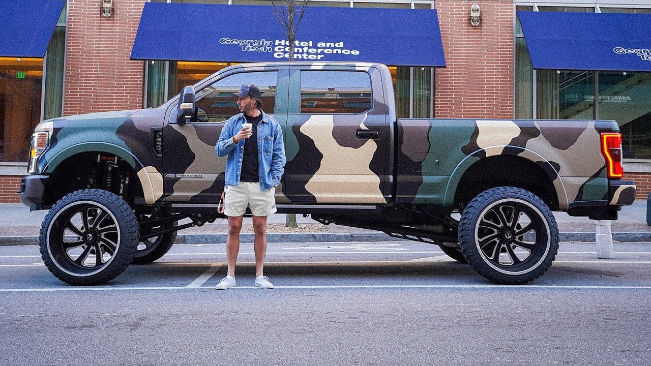 I Built The Most BadA** F250 On the Planet! *YoungDolph Camo* - YouTube