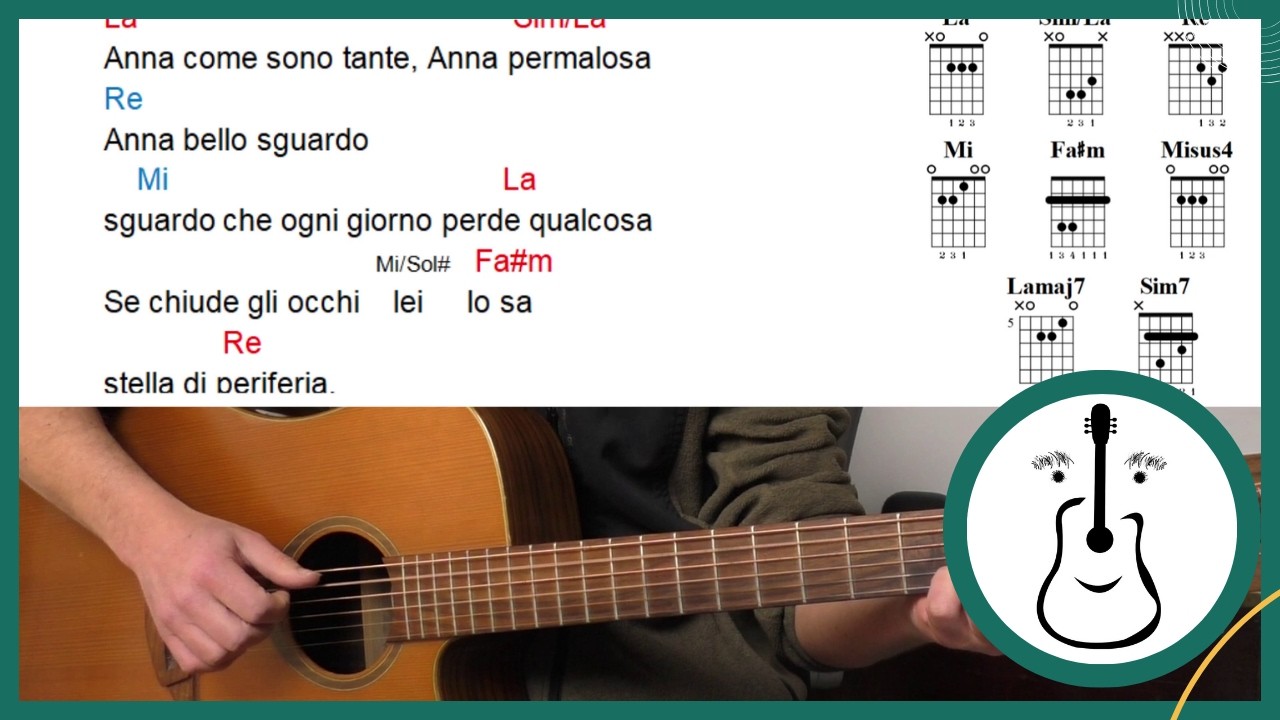 Anna e Marco (Lucio Dalla) - Accordi Chitarra - YouTube