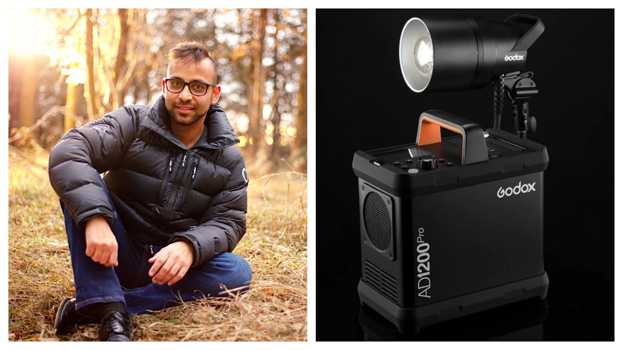 Faking Golden Hour With The Godox AD1200 Pro - YouTube