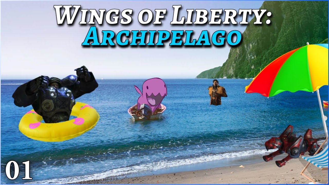 Wings of Liberty: Archipelago Mod! - Part 1 - YouTube