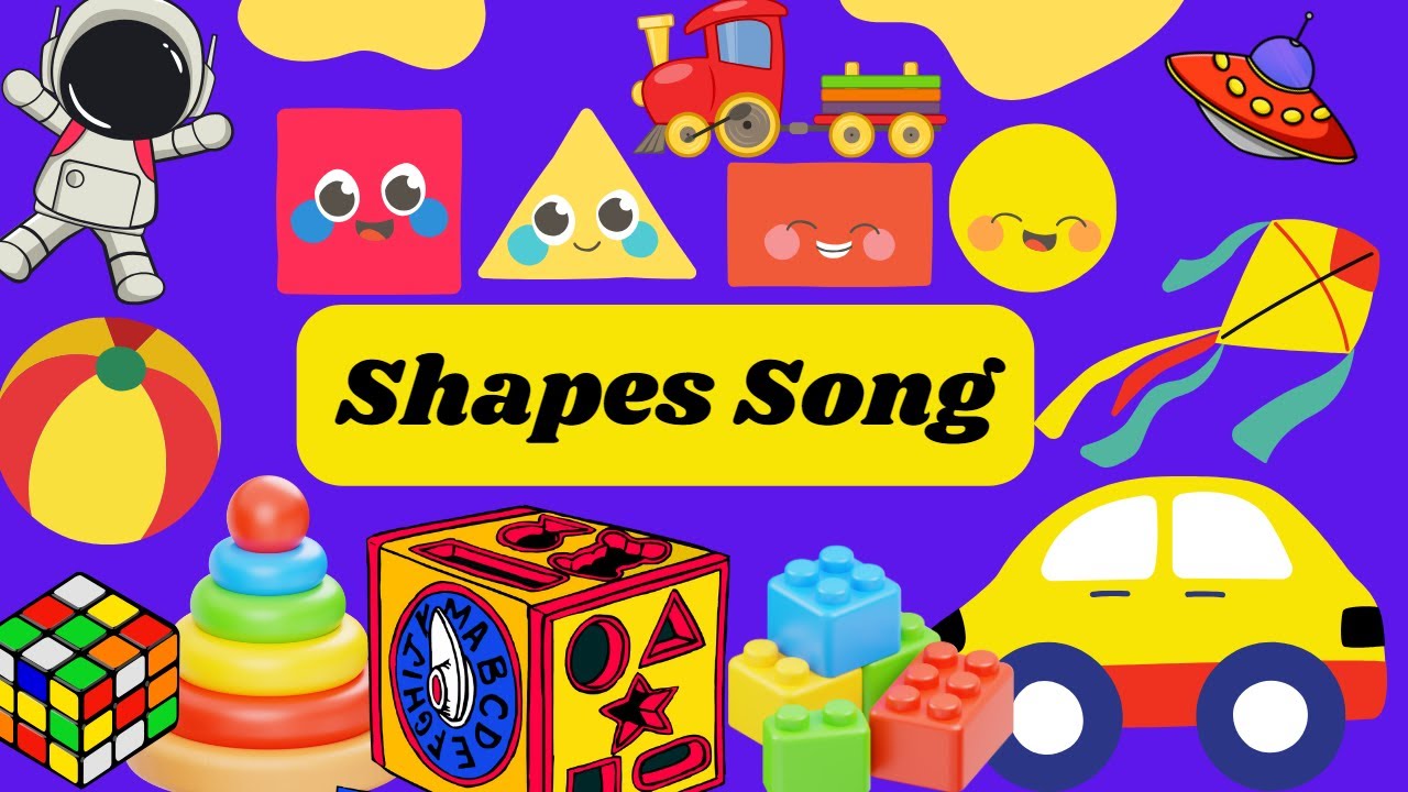 Learn Shapes | Kids Educational Video | Nursery Rhymes & Baby Song ...