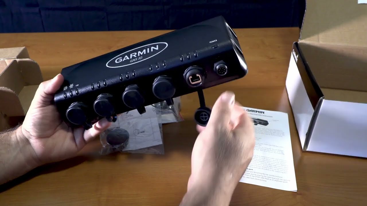 Garmin GMS Port Expander / Open Box - YouTube