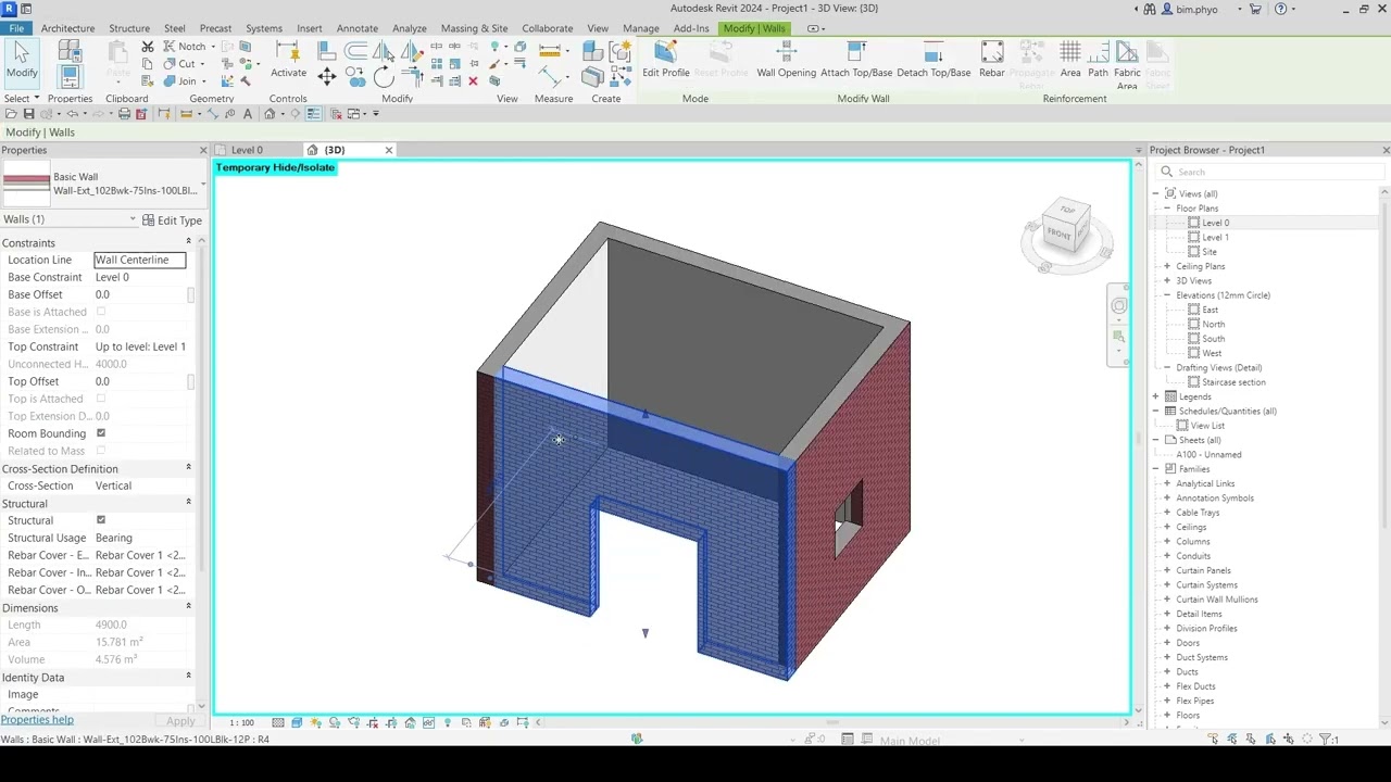 How To Apply Temporary Hide Isolate To View In Revit YouTube How To Apply Temporary Hide Isolate To View In Revit YouTube