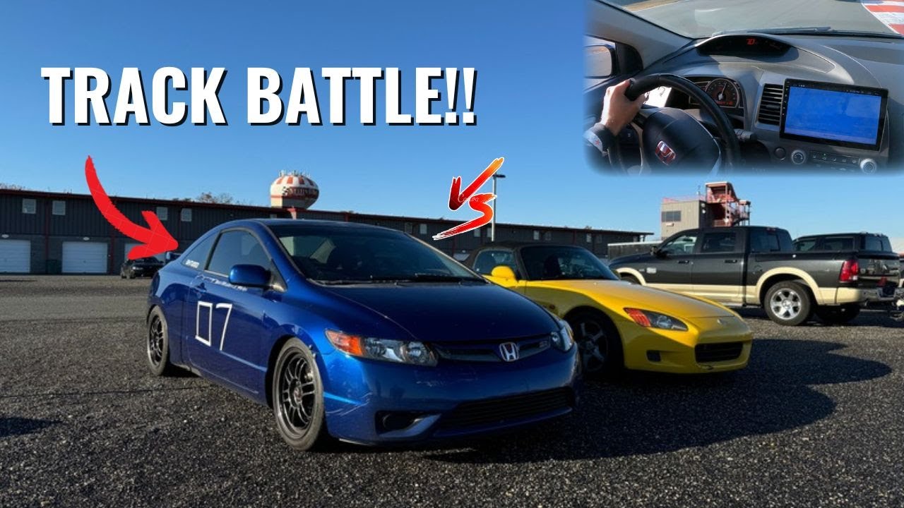 Honda S2000 vs FG2 Civic Si (Track Battle) - FIRST TRACK DAY IN MY 8TH ...