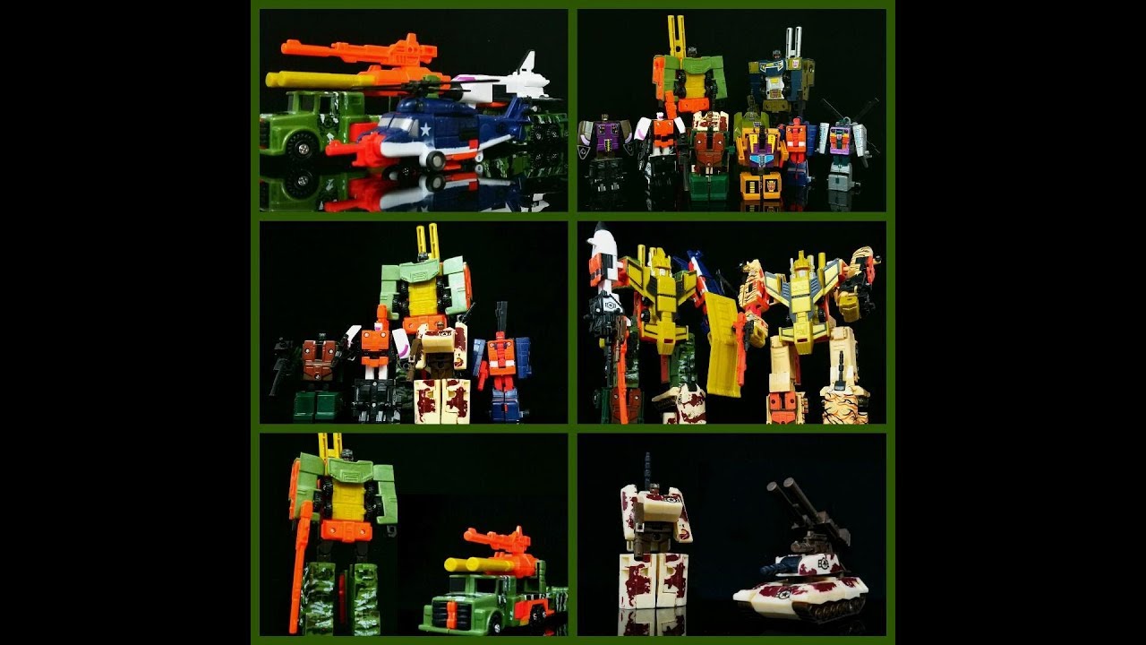 Transforers KO Ruination/Bruticus Review. KOB-BOT (Waqon Soldier) - YouTube