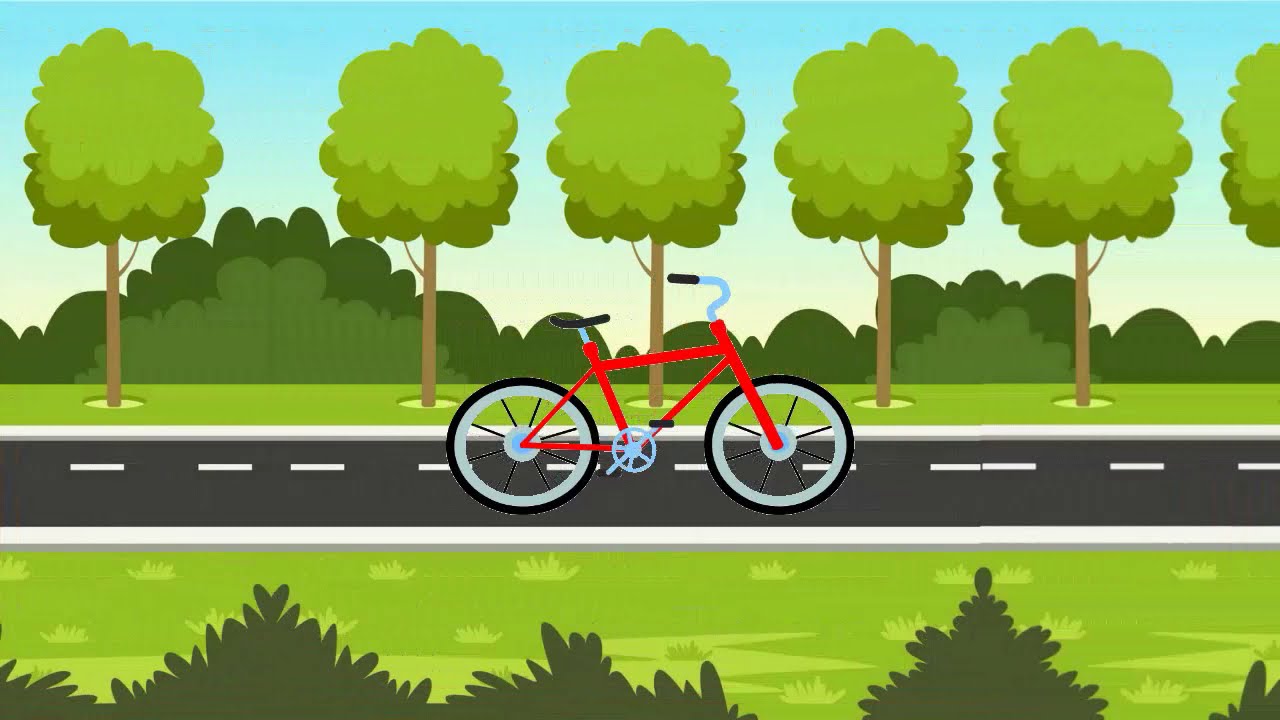 Why doesn't bicycle fall-down when riding? - YouTube