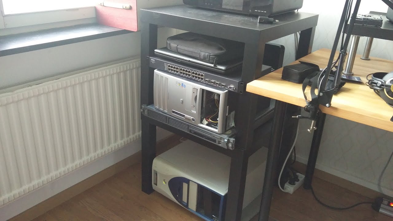My homelab LackRack 2016 - YouTube