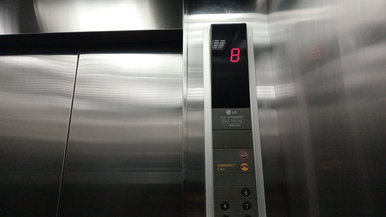 LG Elevator/ Lift with Hitachi Chime at Graha Sukandamulia, Jakarta ...