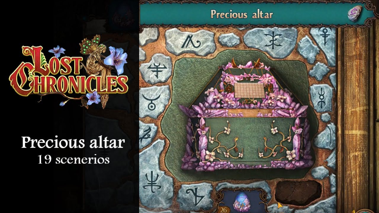 Lost Chronicles, Precious altar walkthrough, 19 scenerios - YouTube