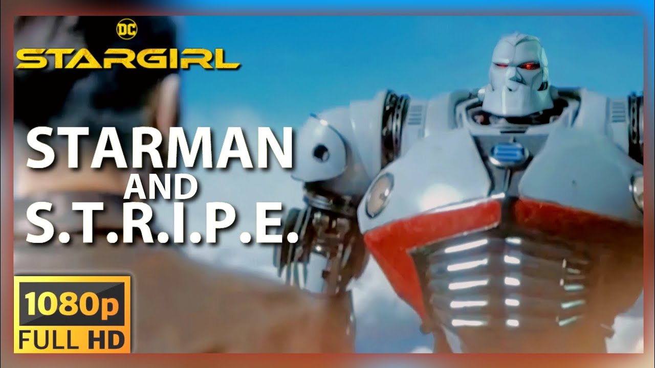 Starman and STRIPE Flying Scene | DC's Stargirl Season 3 Episode 1 ...