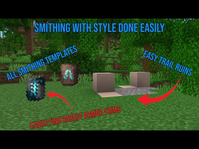 Minecraft Armor Trims How To Find And Apply Smithing Templates Video Games On Sports