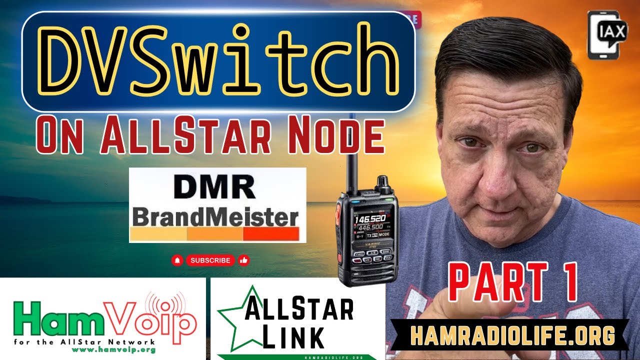 AllStar DVSwitch on Brandmeister Part 1 - YouTube