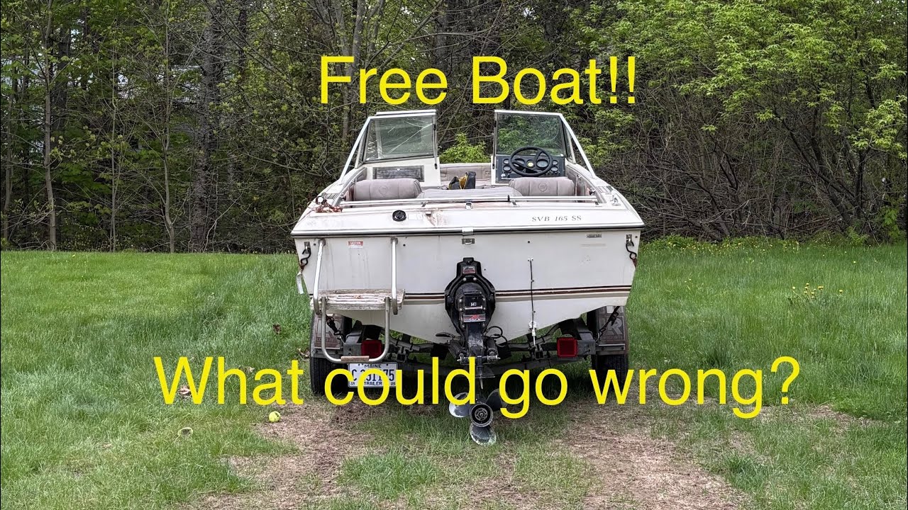 Another Free boat to the collection - YouTube