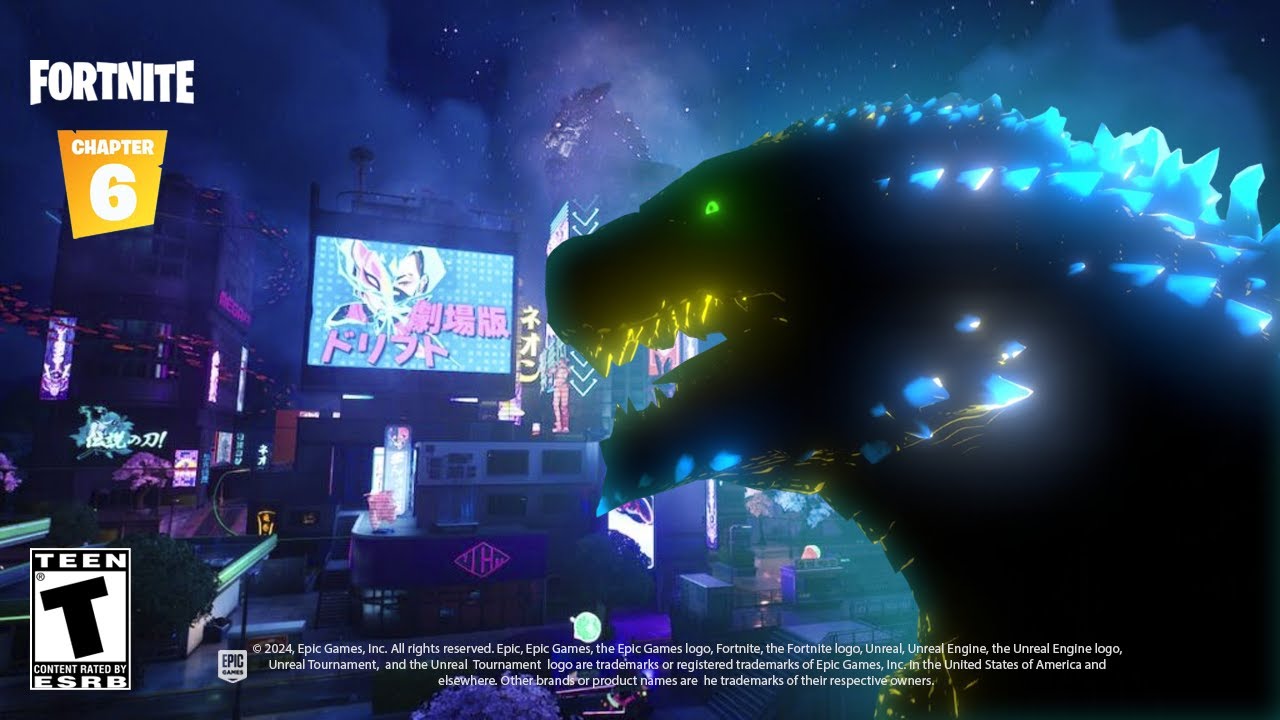 Fortniet x Godzilla Official Trailer Revealed - YouTube