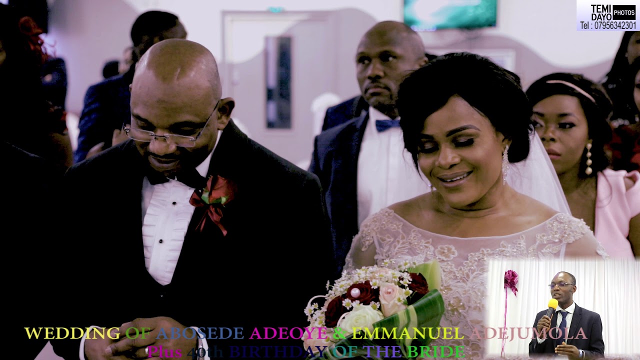 Church: WEDDING OF ABOSEDE ADEOYE & EMMANUEL ADEJUMOLA - YouTube