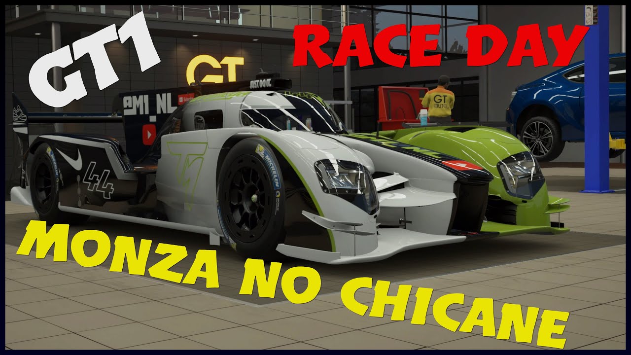GT7 GT1 Racing Experience at Monza No Chicane - YouTube