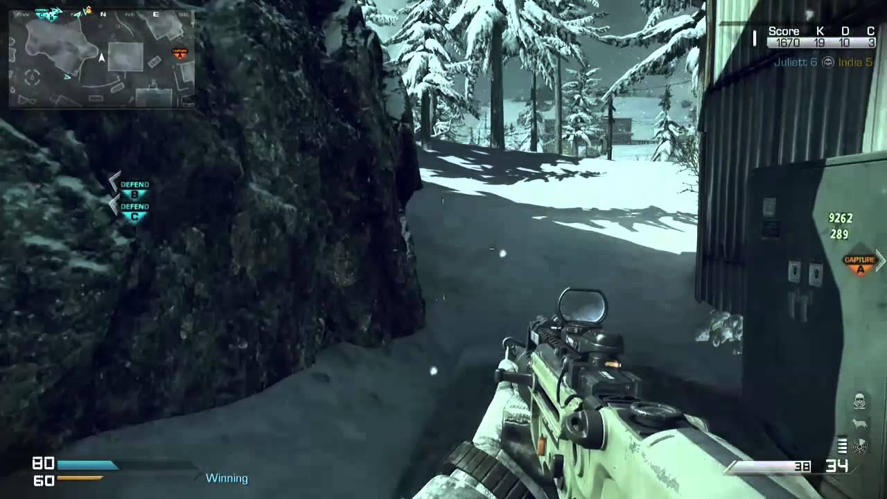 COD: Ghosts - MTAR-X on Whiteout: OBJ FTW (Call of Duty Ghost ...