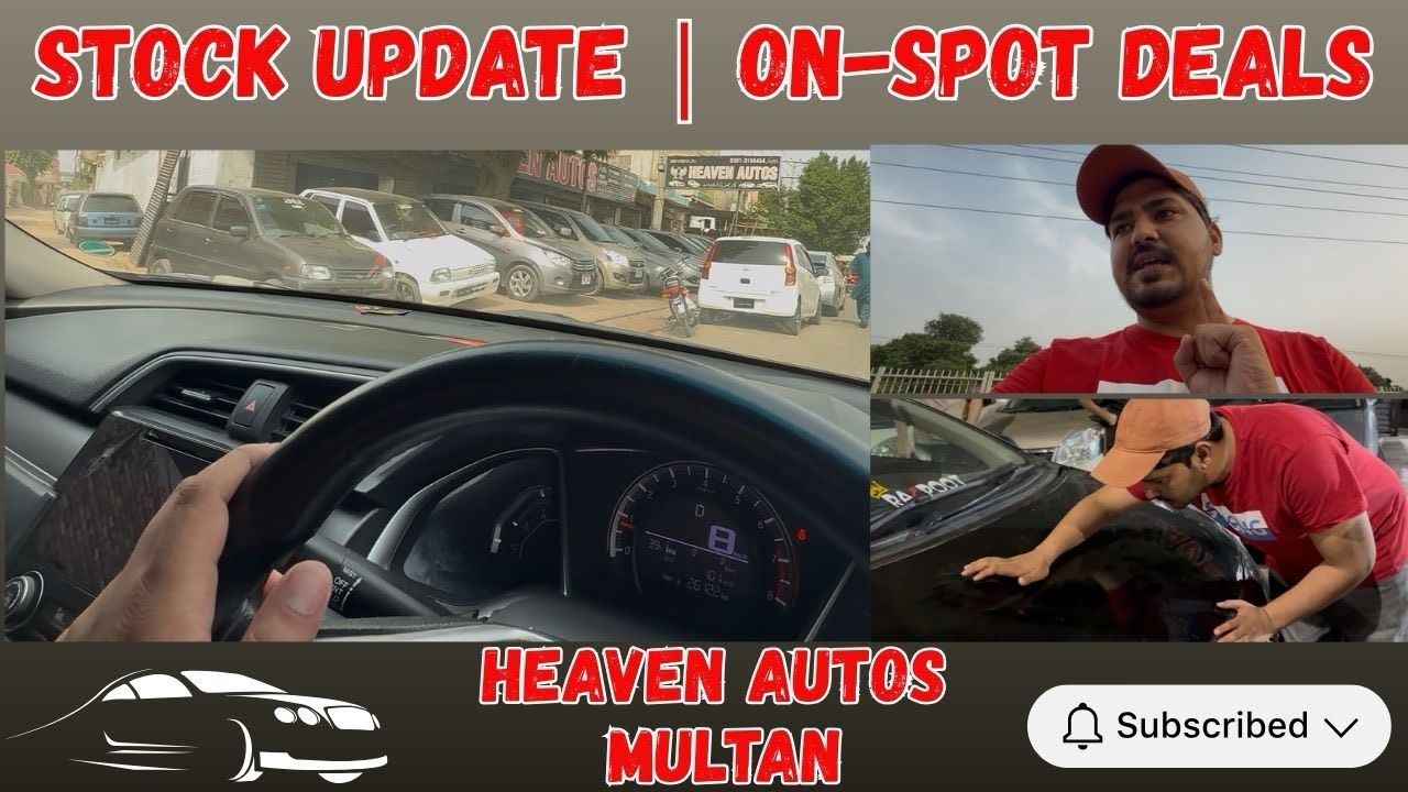Stock Update | Car Inspection | Routine Work At Showroom - YouTube
