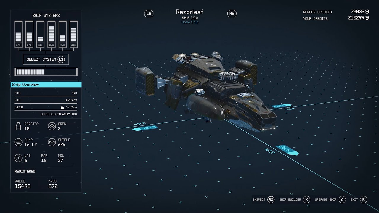 Starfield Ship TEARDOWN Special Ep.1 Batman / Mantis Razorleaf - YouTube