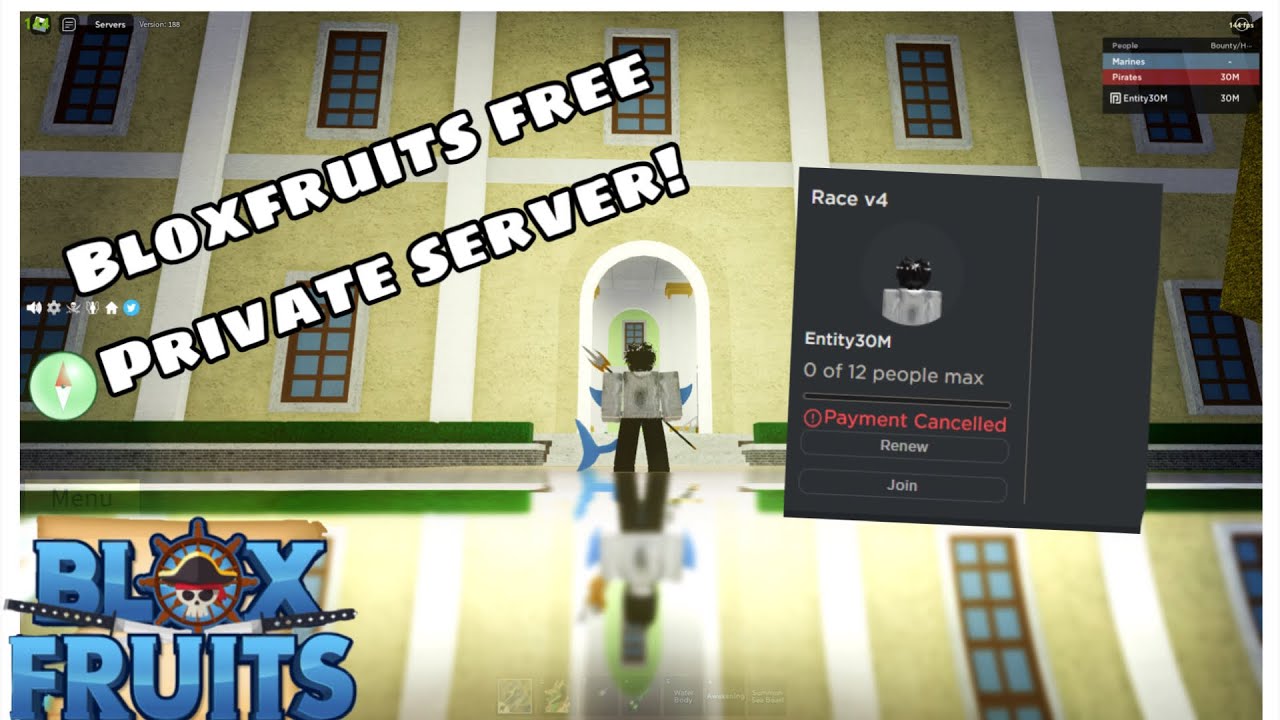 『Free Private Server』Bloxfruits (WORKING!) - YouTube