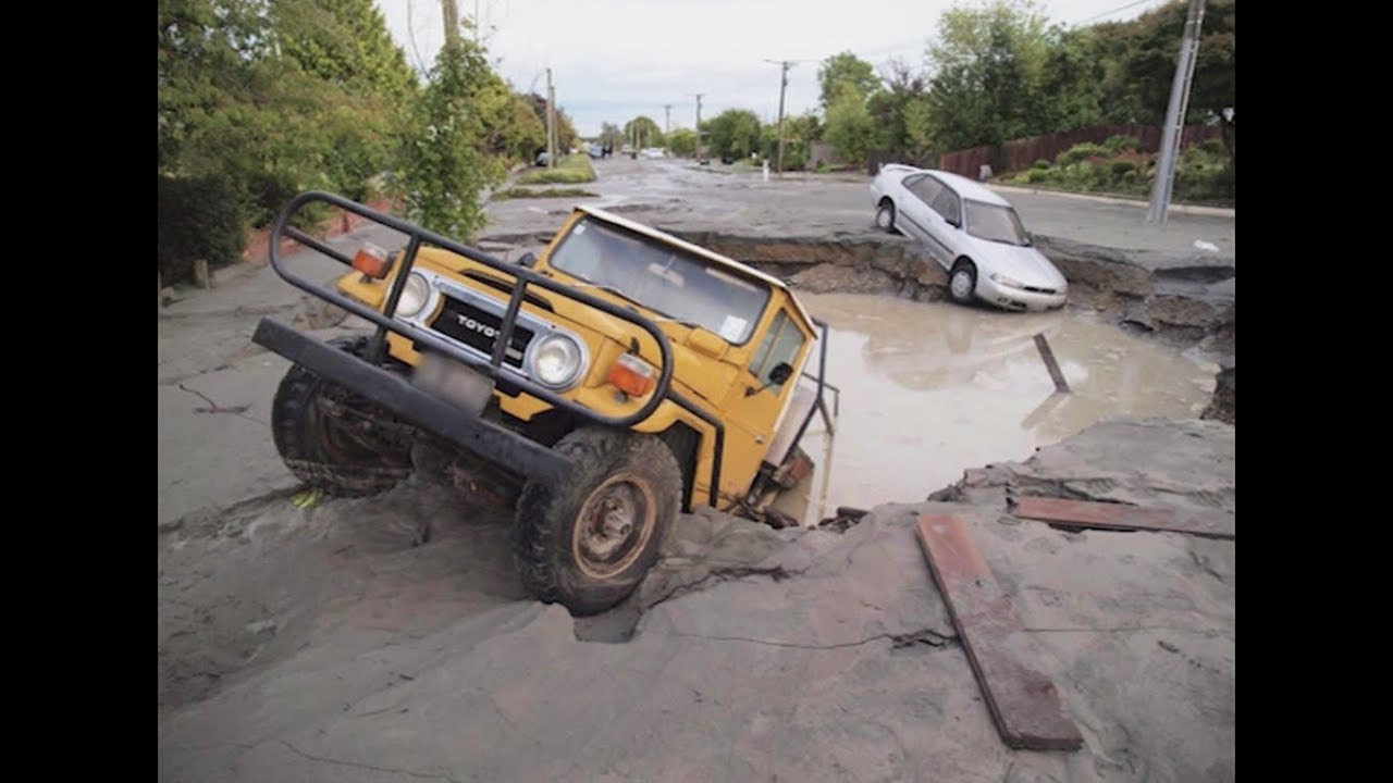 Catastrophic damage caused by Canterbury earthquakes 2010-2011 - YouTube