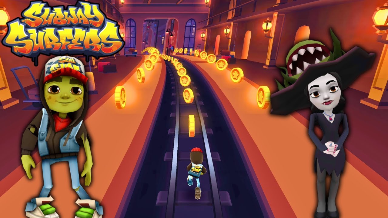 Subway Surfers Cambridge Gameplay PC HD - Zombie Jake - YouTube
