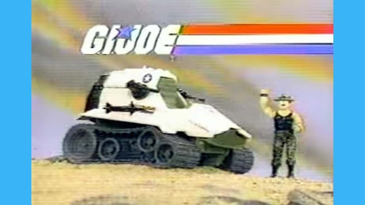1986 Sgt. Slaughter & Triple T Tank Toy Commercial by Hasbro | G.I. Joe ...