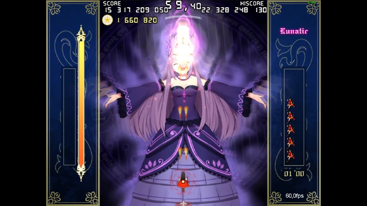 Barrage Musical ~A Fantasy of Tempest~ - Lunatic 1cc (Type B) - YouTube