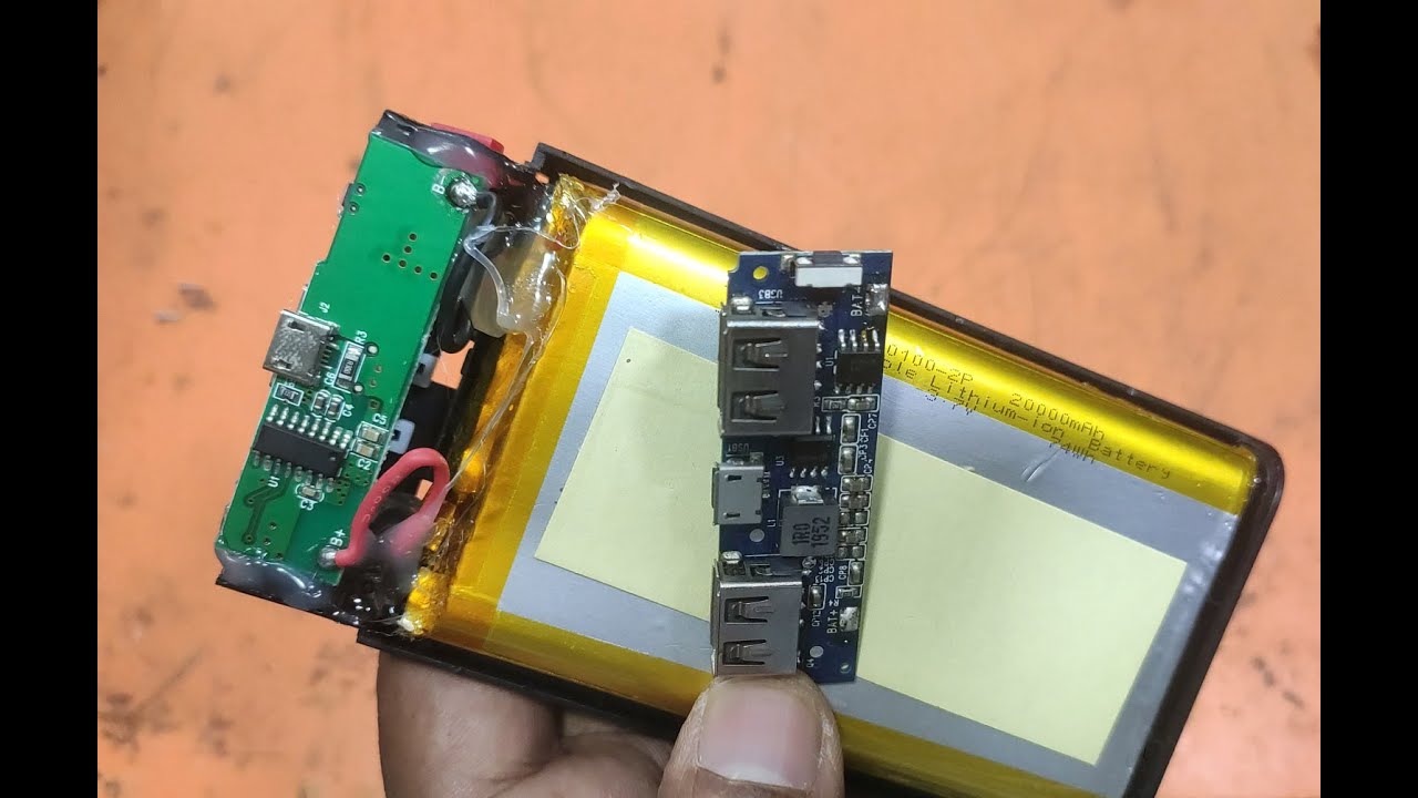 power bank repair - YouTube