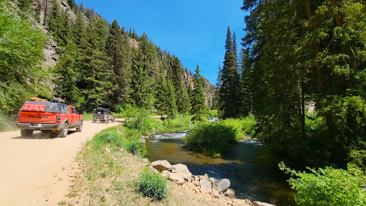 2022 Western Expedition part 11. Overlanding the Gunnison and Pike ...