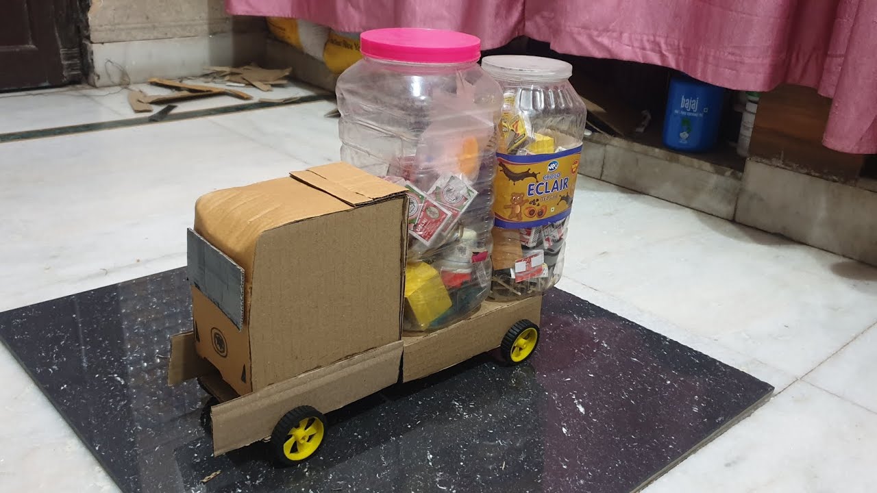 Part 13 | how to make material Transport truck for kids - YouTube