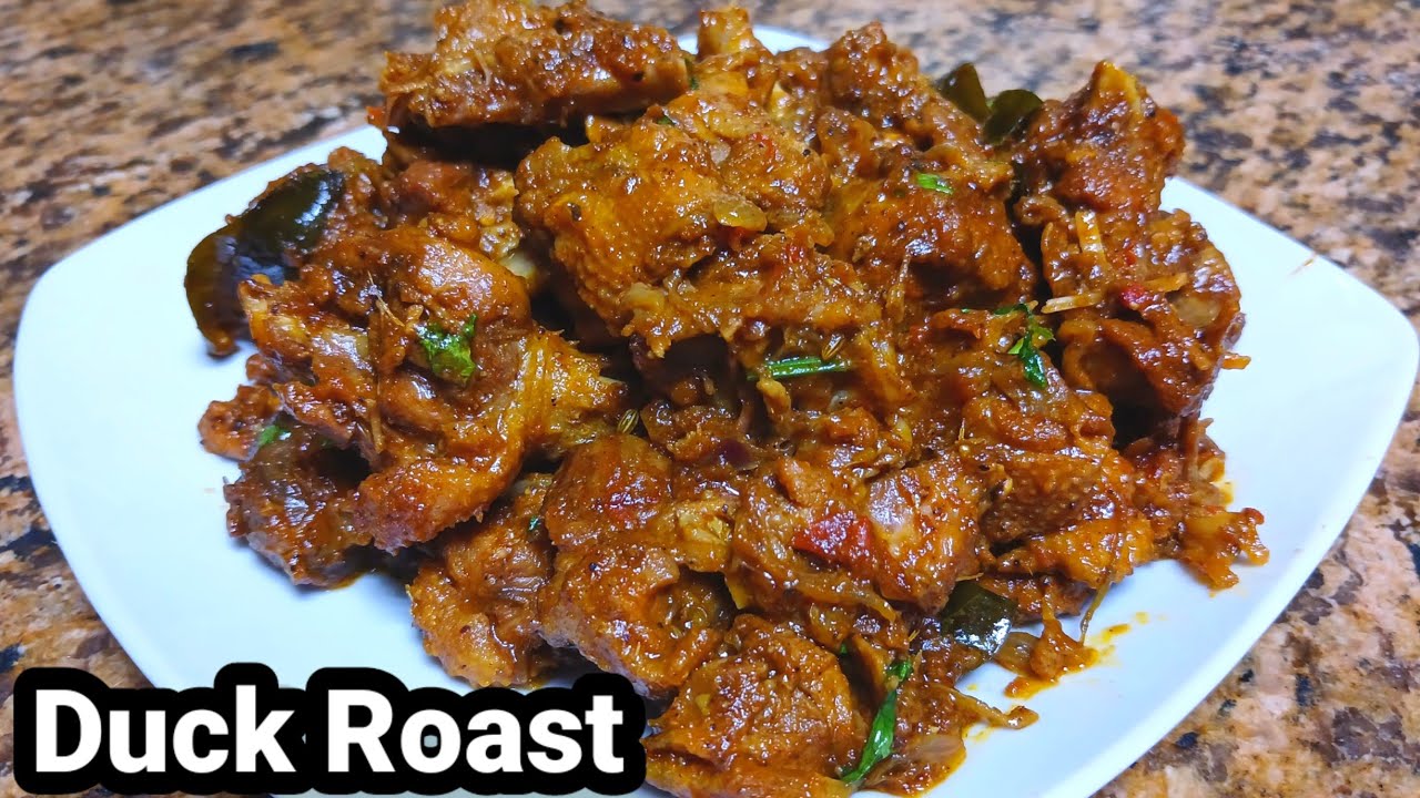 Duck Roast | Duck curry | Duck roast indian style - YouTube