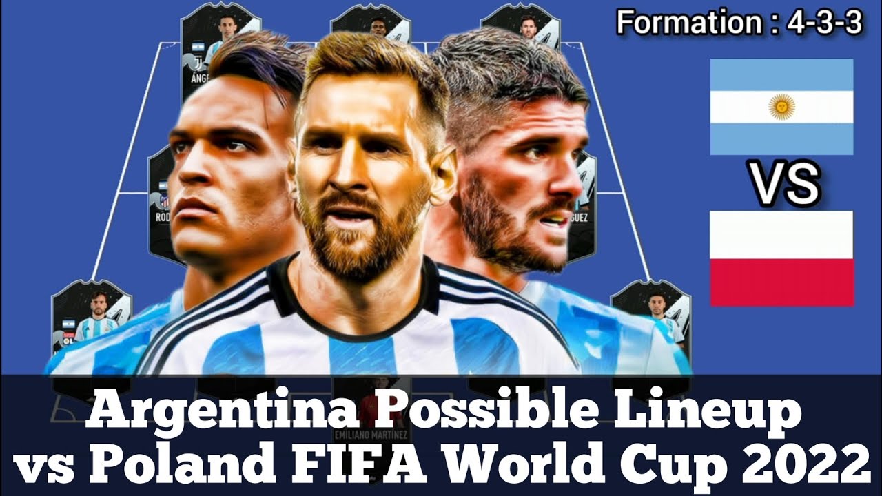 Argentina Possible Lineup vs Poland FIFA World Cup 2022 HD - YouTube
