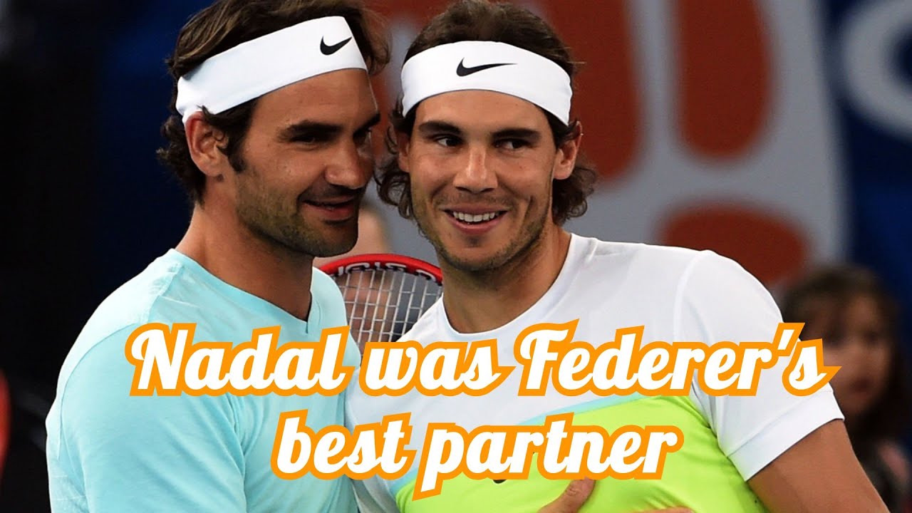 Federer announces Rafael Nadal was his best doubles partner - YouTube
