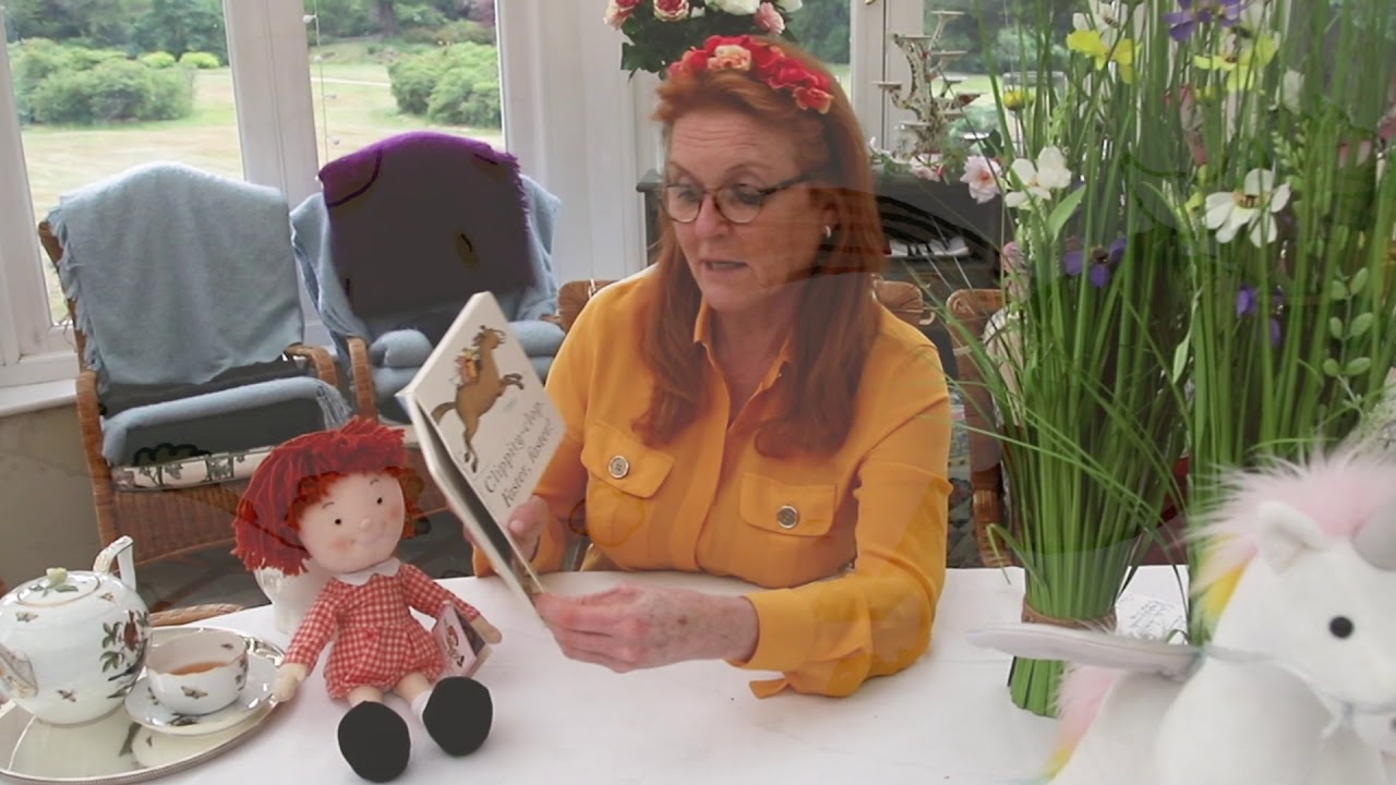 Sarah Ferguson reading Clip Clop by Nicola Smee - YouTube