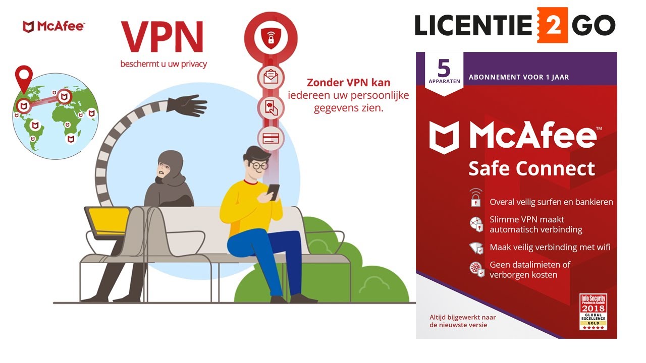 McAfee Safe Connect VPN - Een veilige verbinding, waar je ook bent ...