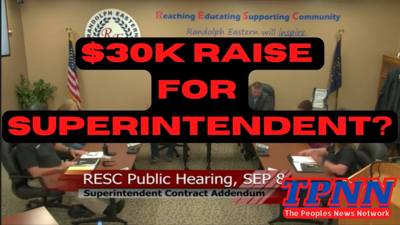 Randolph Eastern School Board Public Meeting 9 8 2022 - YouTube