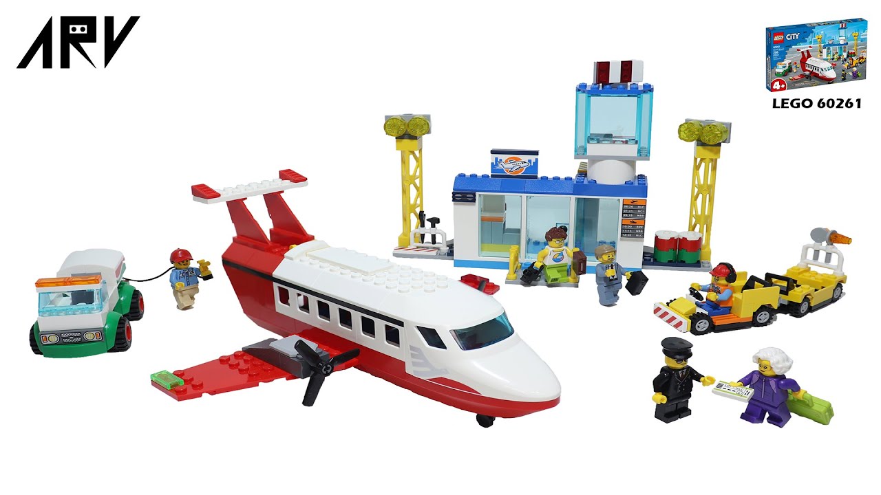LEGO 樂高 60261 城市系列 中央機場快速組裝 | LEGO 60261 Central Airport Speed Build ...