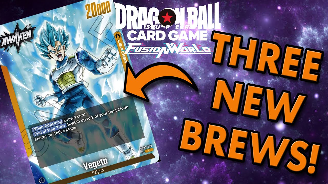 Exploring Yellow VEGETA Builds | Fusion World - Blazing Aura - YouTube