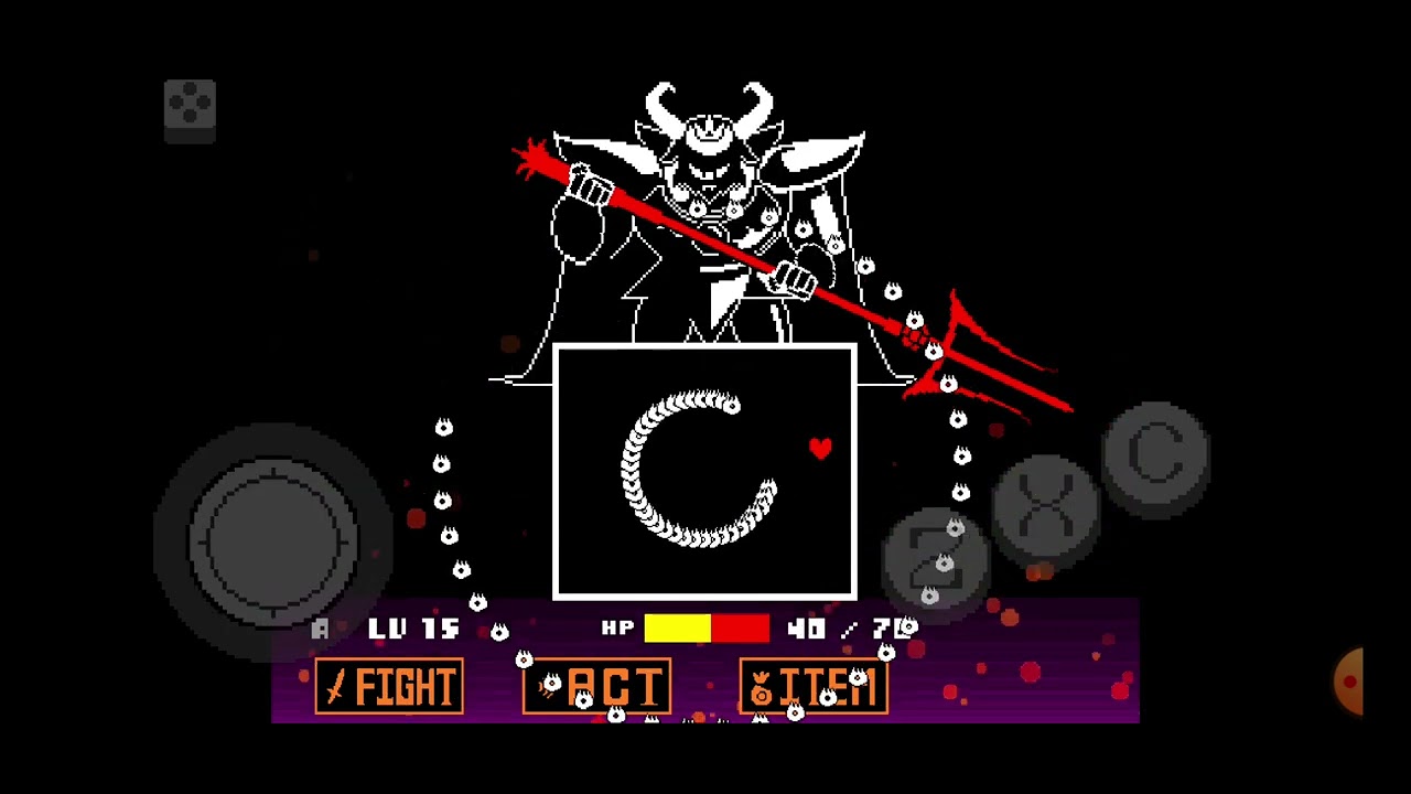 Undertale Asgore boss fight speedrun - YouTube