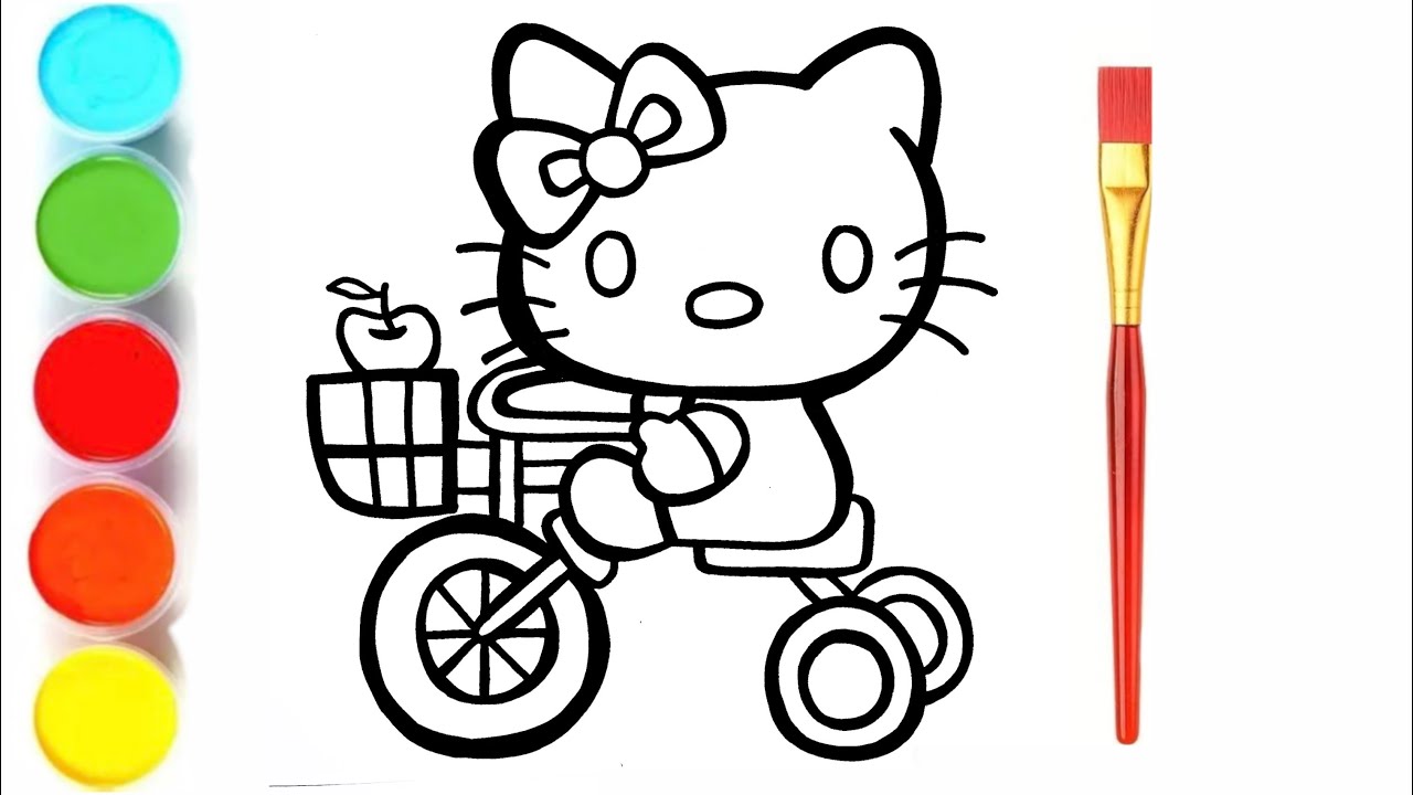 How to draw Kitty | Kitty Drawing | Cat Drawing - YouTube