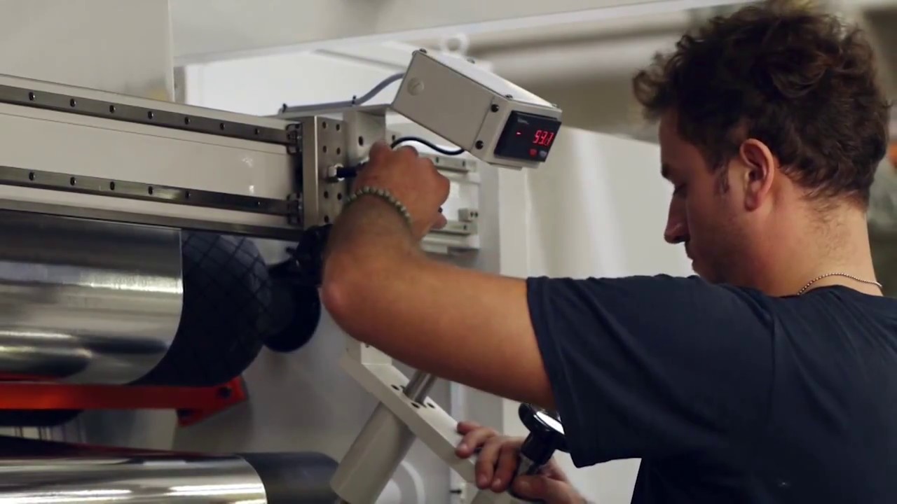 SLITTER REWINDER OPTIONS; KNIFE SETTING RANGEFINDER - YouTube