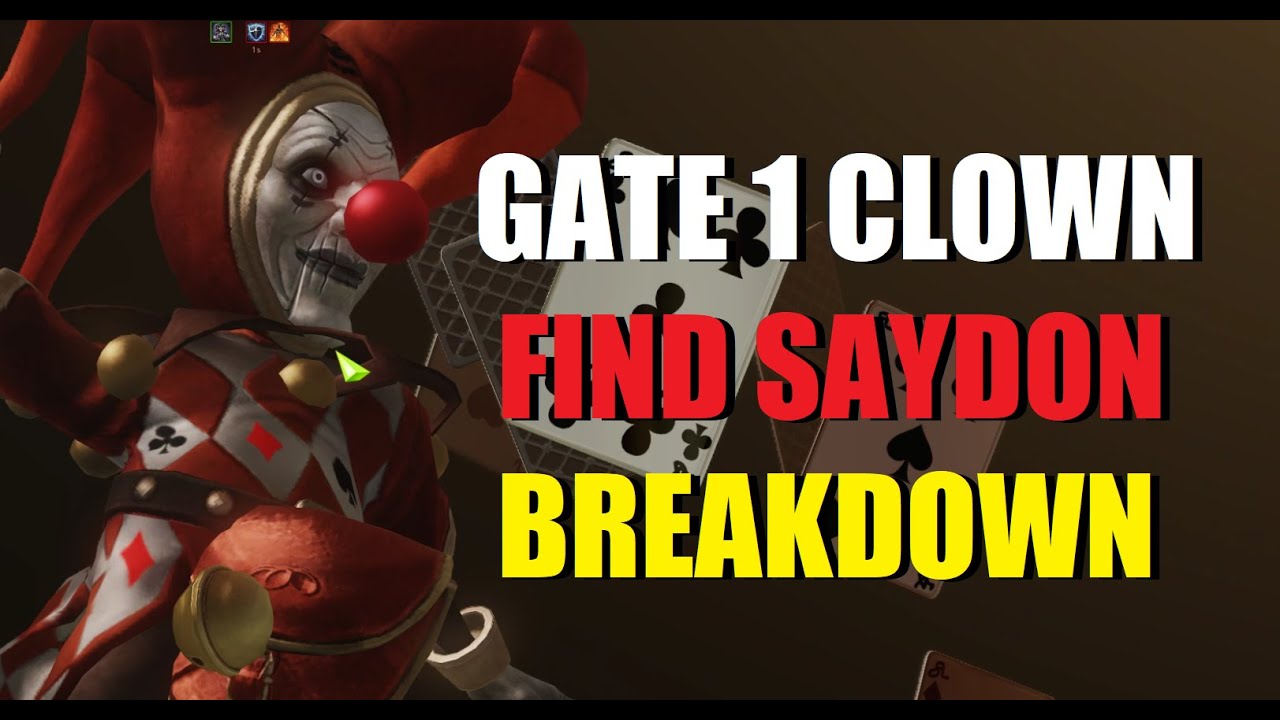 [Lost Ark] Kakul-Saydon clown Normal gate 1 Find Saydon - YouTube