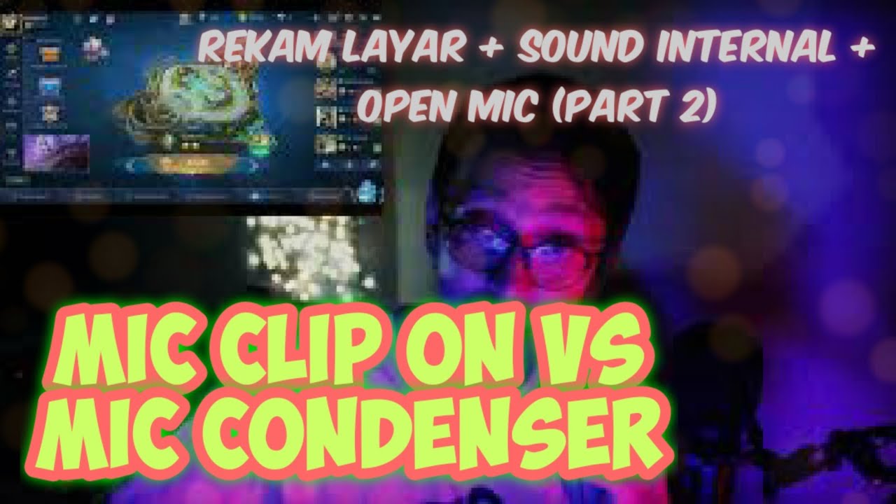 Perbandingan penggunaan mic pada Rekam Layar - YouTube