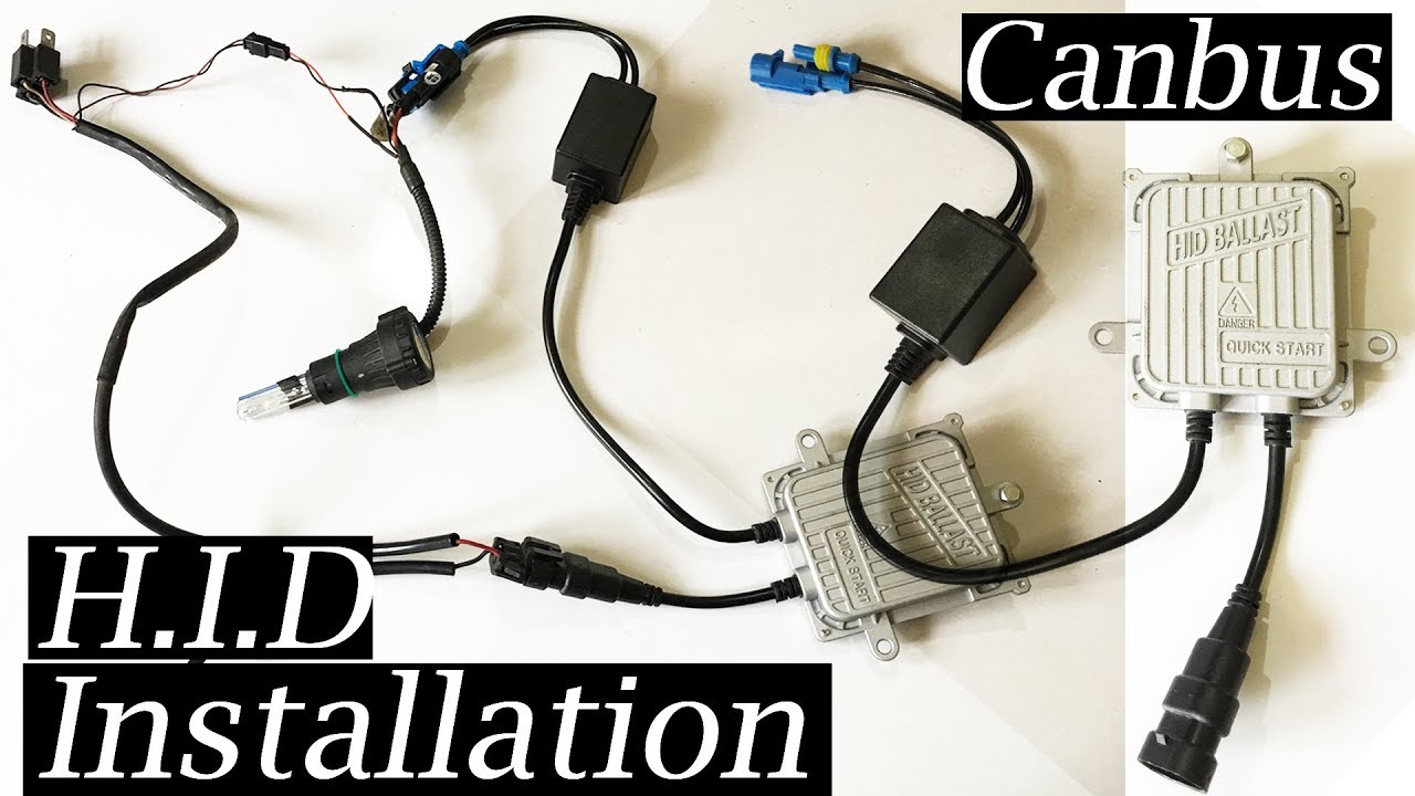 HID Canbus Quick start Ballast Installation & On/Off Issue fixing (Part ...