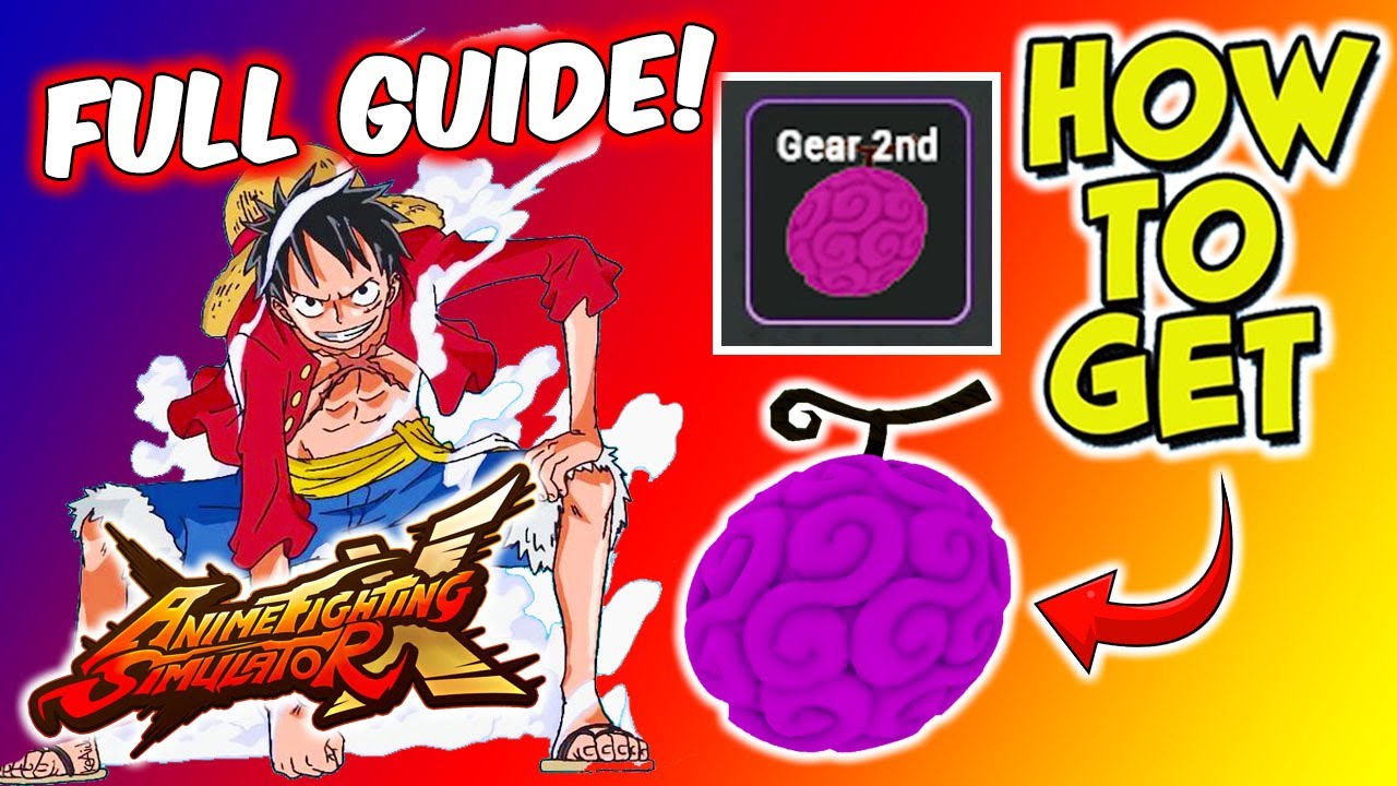 How to get *2nd Gear Fruit* | Full Guide & Full Showcase | Anime ...